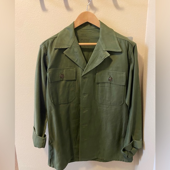 Shirts | Vintage Us Army Blouse | Poshmark